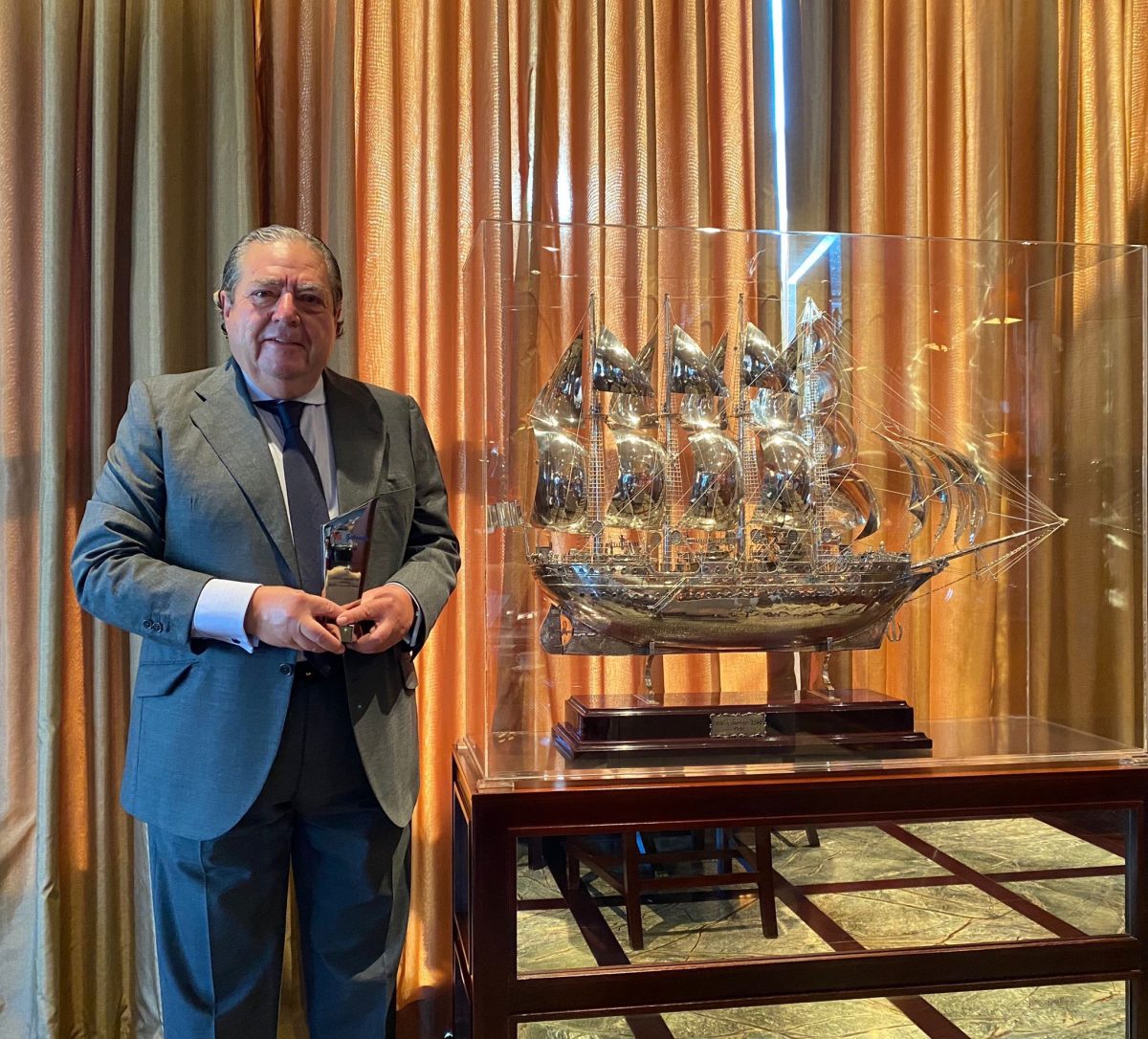 Vicente Boluda Fos recibe el Premio Lifetime Achievement 2021 - Boluda ...