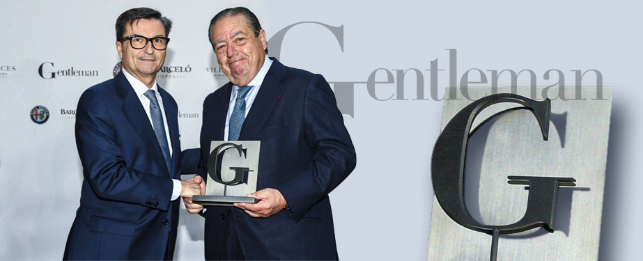 Mr. Vicente Boluda Fos recognised with the Gentleman 2024 award to its ...